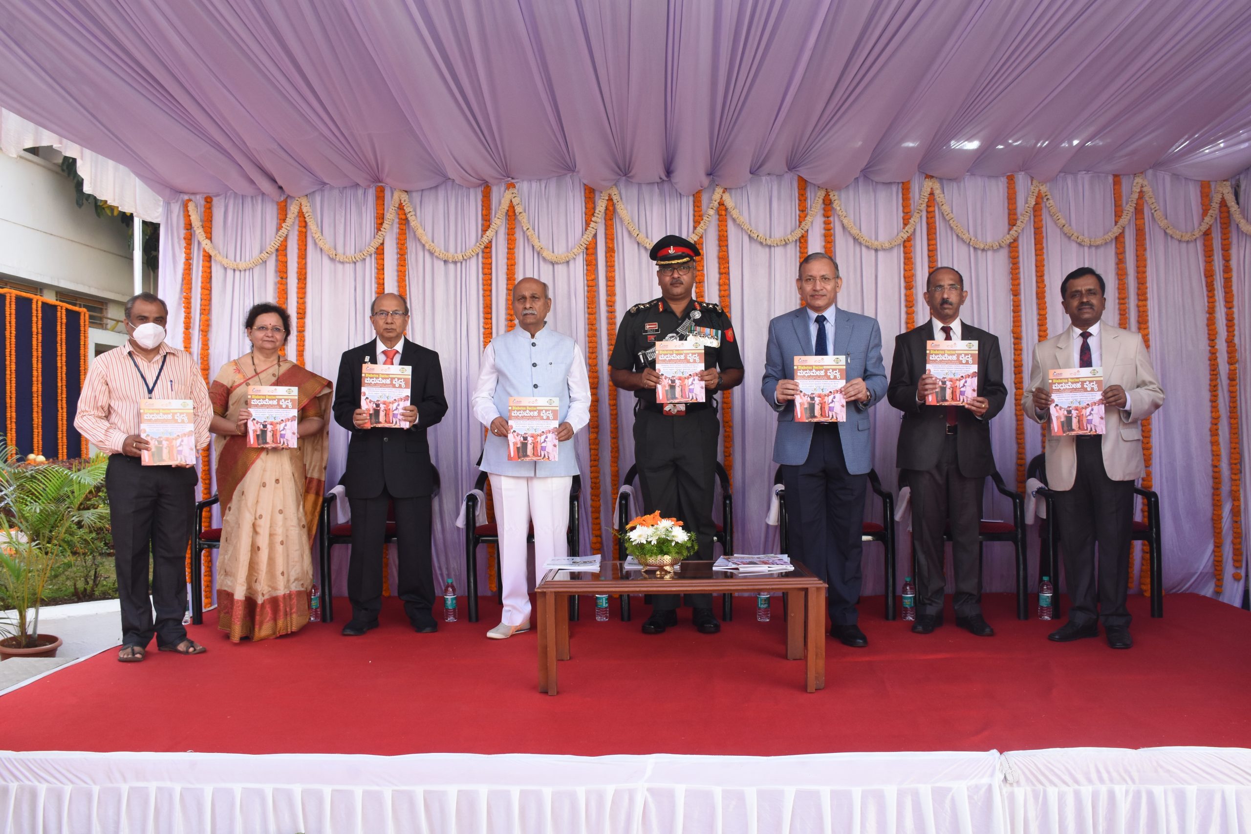 Republic Day celebration at KLE Hospital & MRC - MyArogya